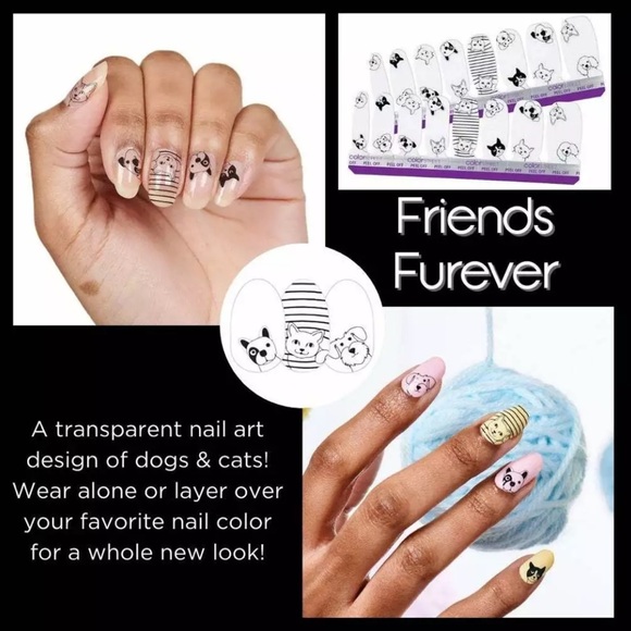 Color Street | Makeup | 42 Color Street Nail Strips Friends Furever ...